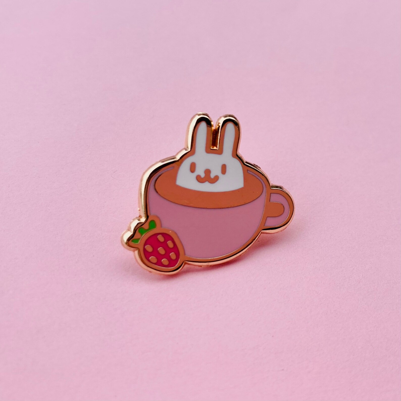 Kawaii Animal Cafe Bunny Pin - Etsy