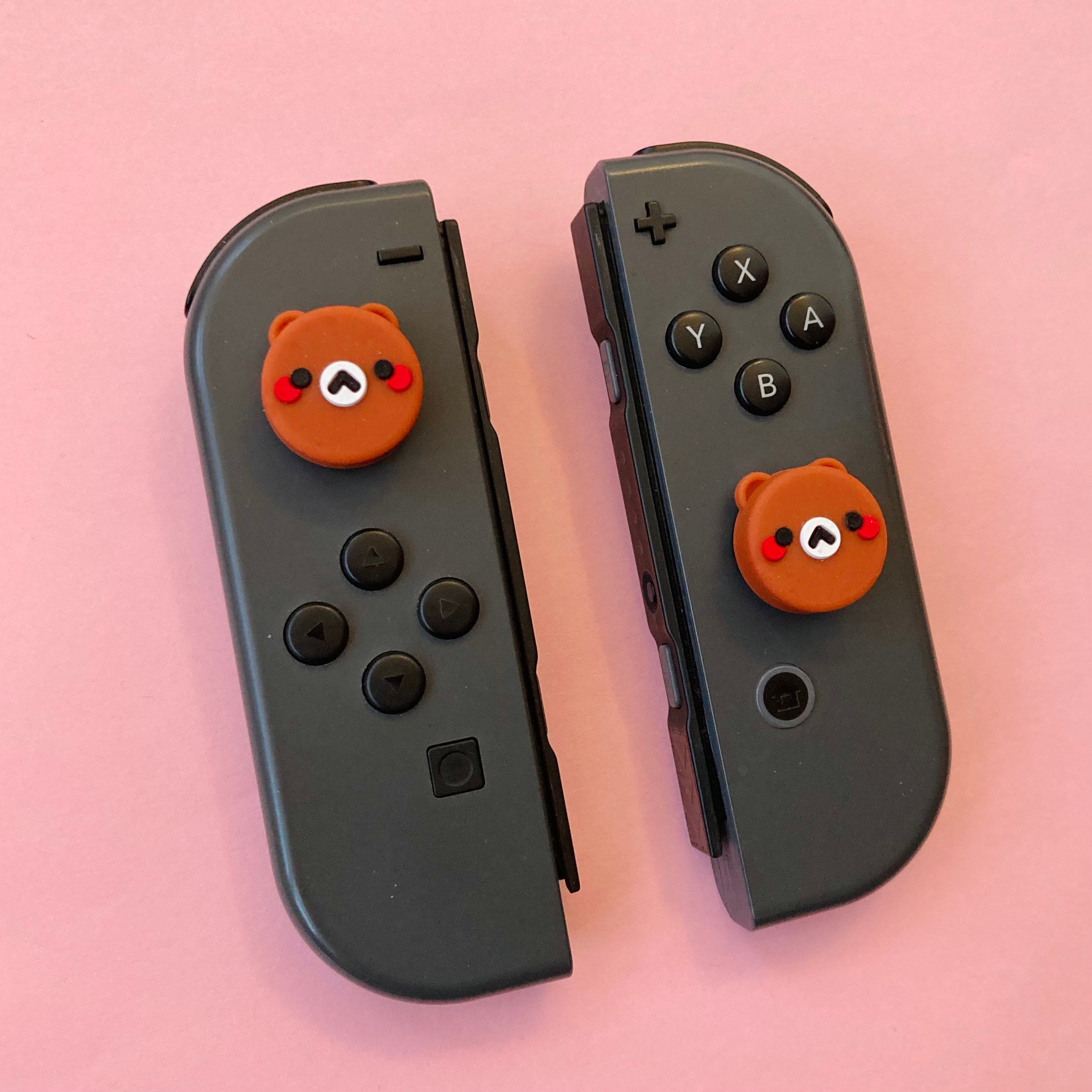 Woodland Creatures Joy-con Stick Caps: Bear - Etsy