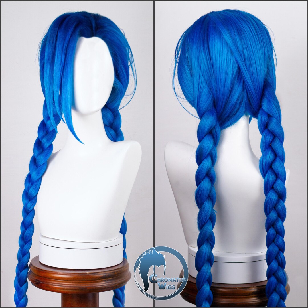 Jinx Arcane League of Legends Cosplay Inspired Wig - Etsy