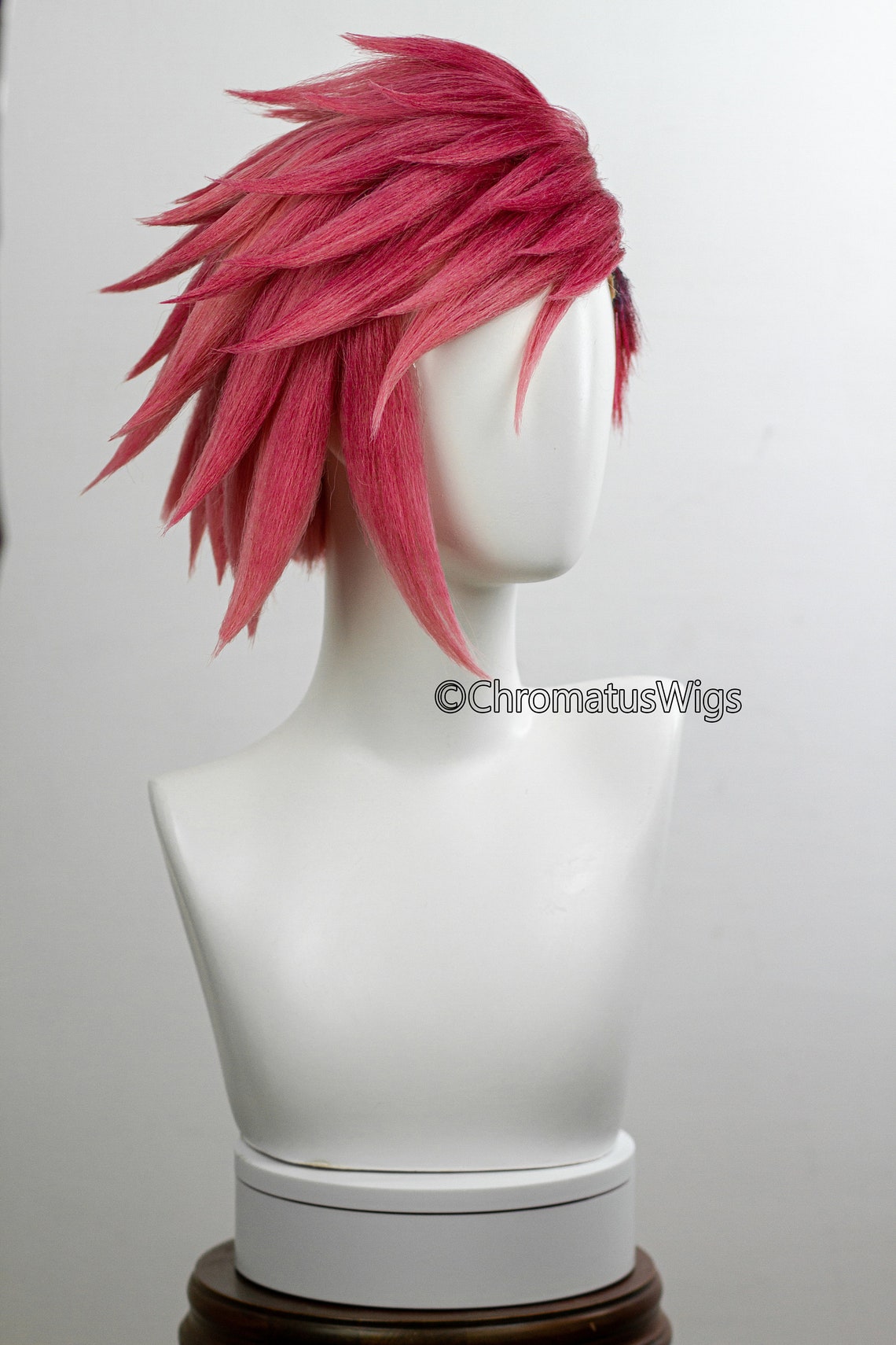 VI Violet League of Legends Arcane Pink Inspired Undercut - Etsy