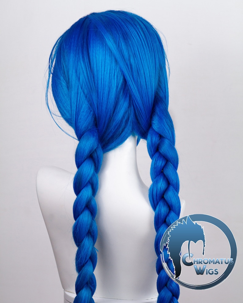 Jinx Arcane League of Legends Cosplay Inspired Wig - Etsy