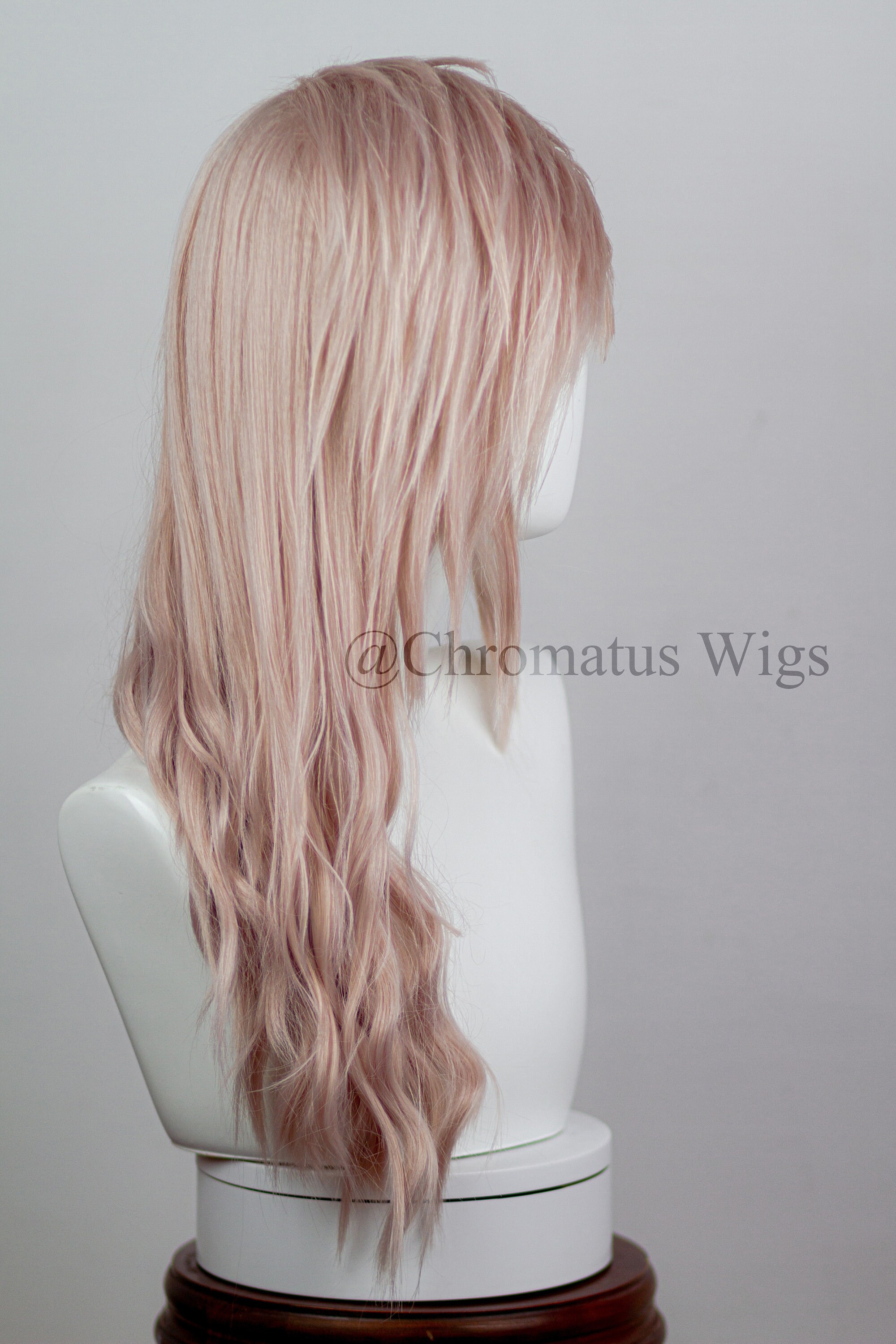 Lightning Final Fantasy XIII Cosplay Inspired Wig Titanium - Etsy