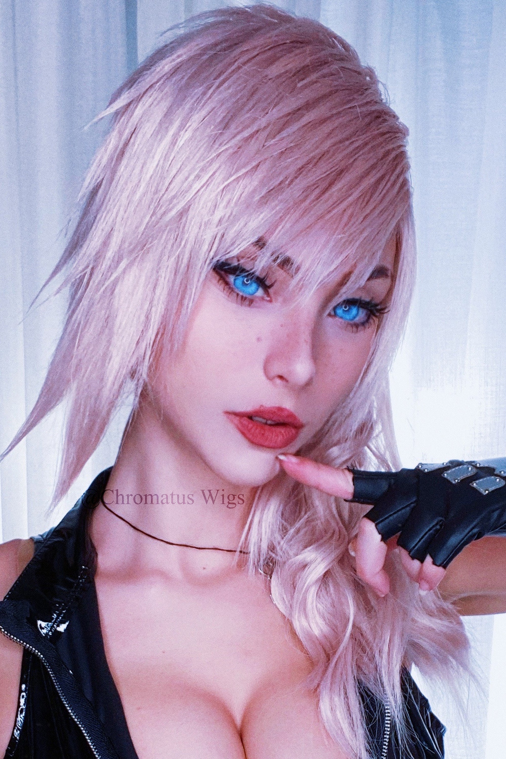 Lightning Final Fantasy XIII Cosplay Inspired Wig Titanium - Etsy