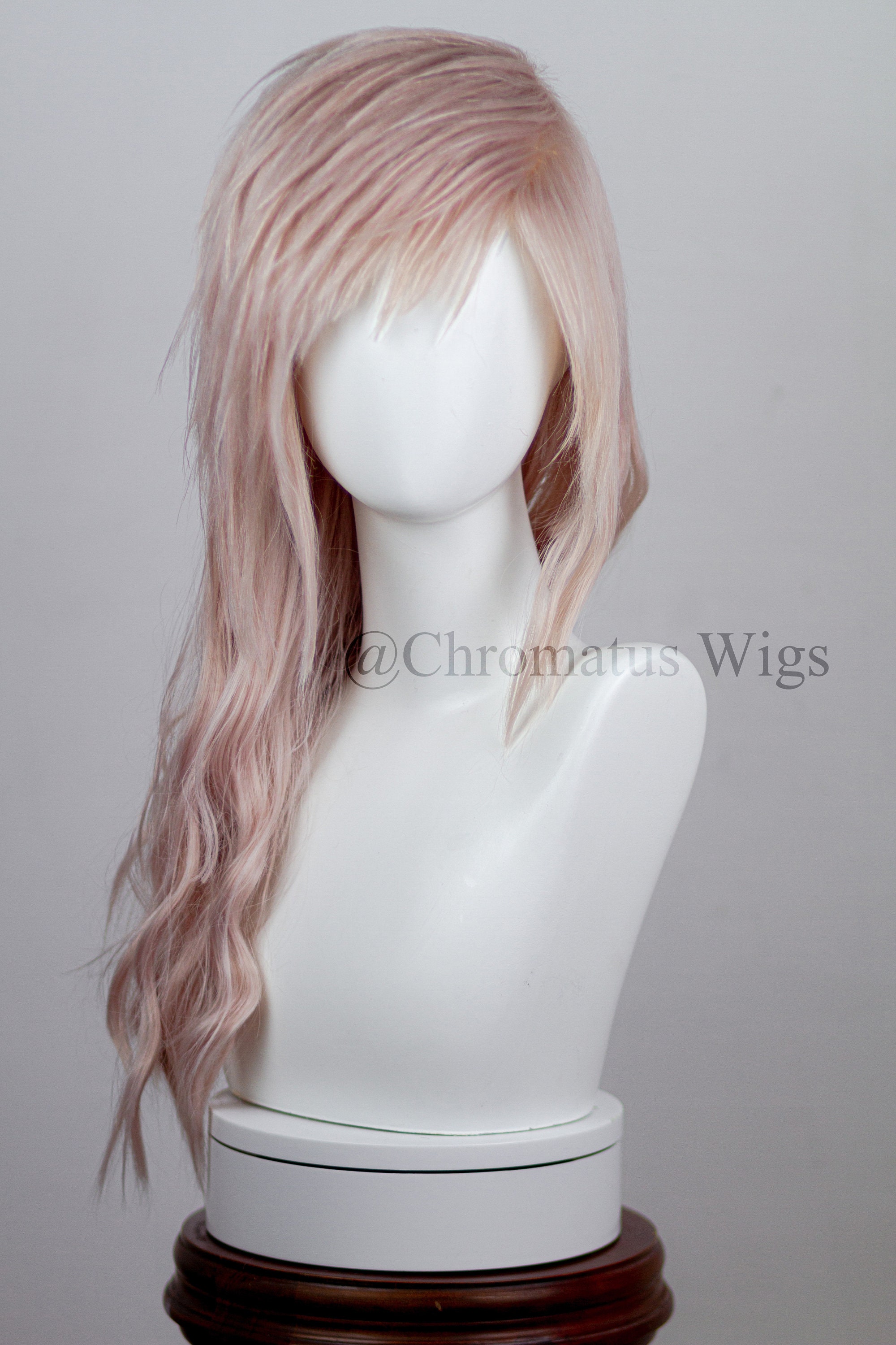 Lightning Final Fantasy XIII Cosplay Inspired Wig Titanium - Etsy