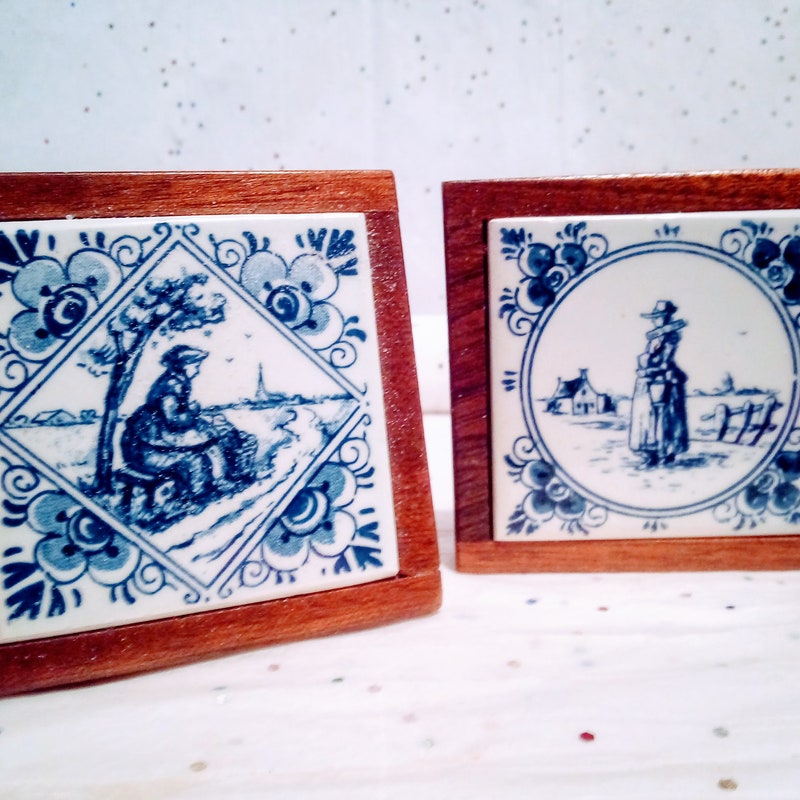 2 by 2 Delft Tiles - Etsy
