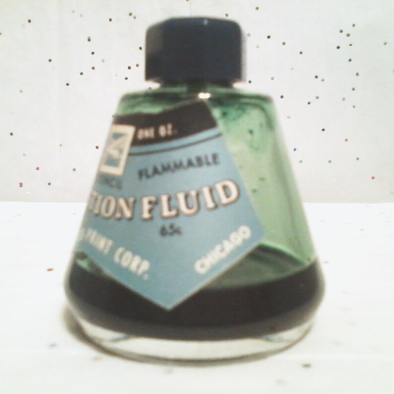 1940s Speed-o-print Stencil Correction Fluid 96A 1 Oz. Bottle - Etsy