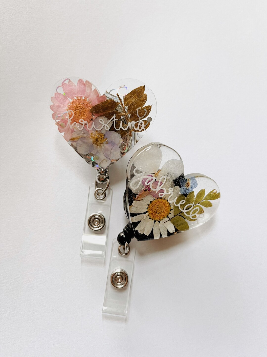 Personalized Floral Badge Reels Nursing Healthcare Gifts - Etsy