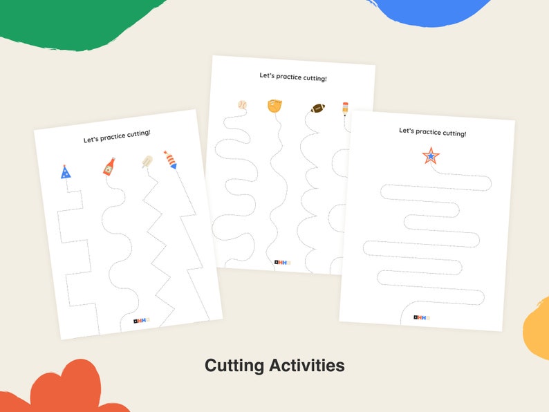 Fourth of July Kid's Activity Bundle, Preschool Activities, Preschool ...