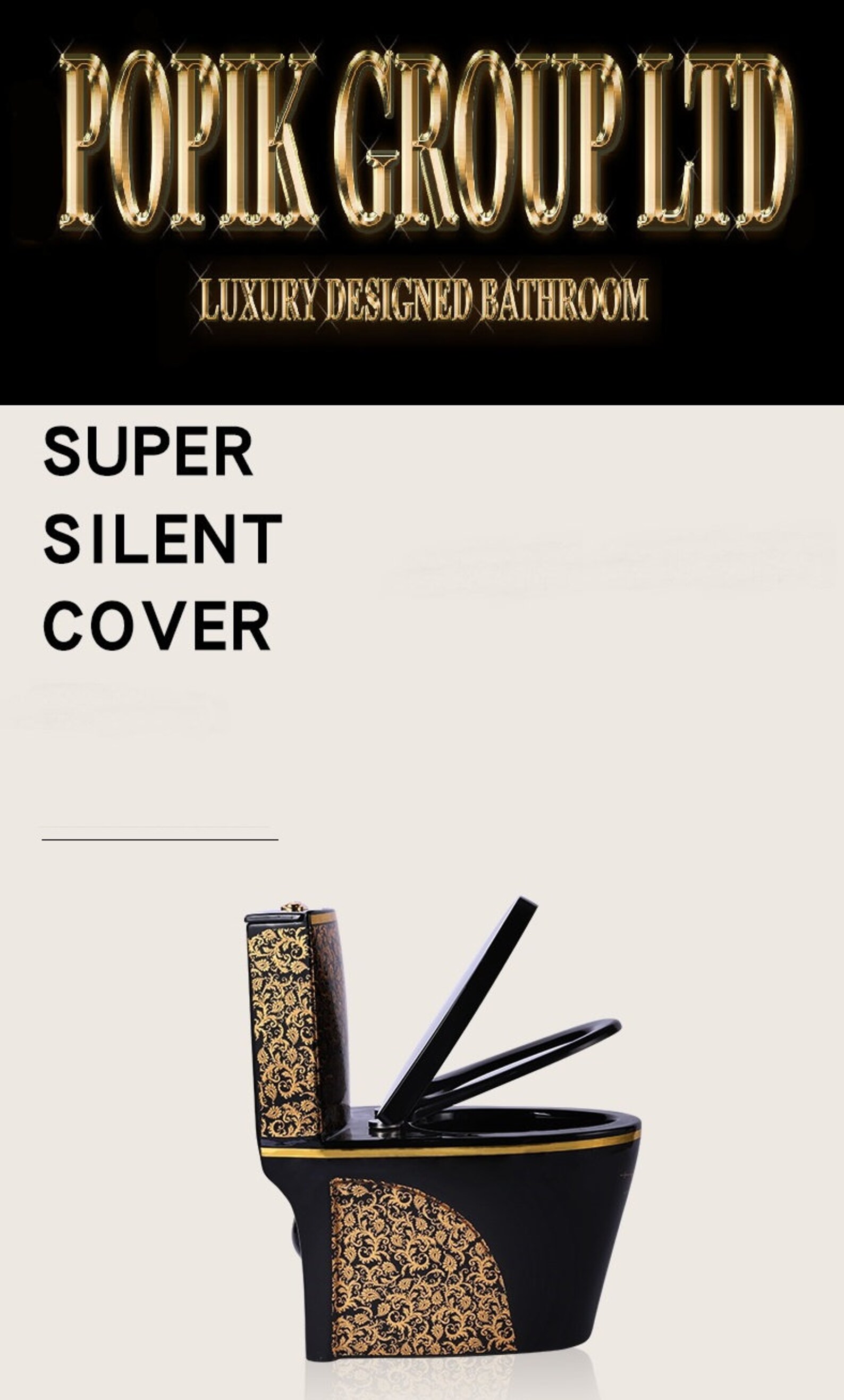 Rimless Flush-bathroom Luxury Black Toilet Design Model With Hand Made ...