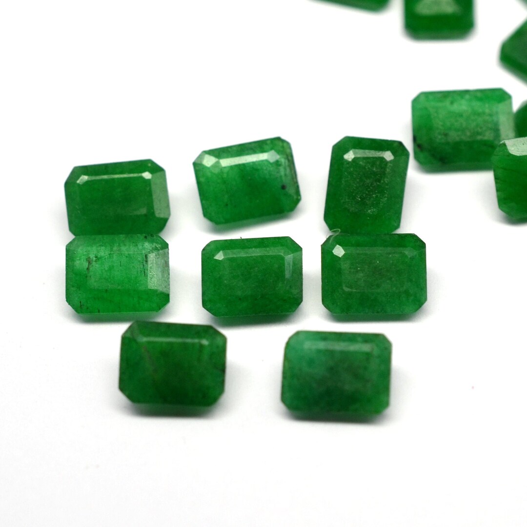 Emerald Corundum 3x5mm 4x6mm 5x7mm 6x8mm 8x10mm 10x12mm 10x14mm Octagon ...