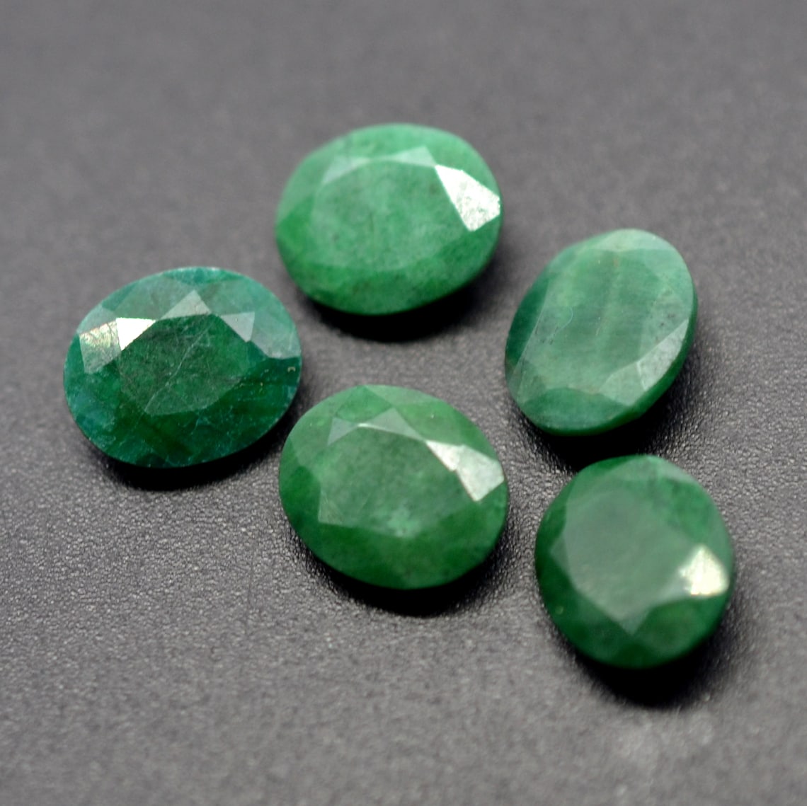 Emerald Beryl 4x6mm TO 15x20mm Oval Shape Gemstone Green Color - Etsy