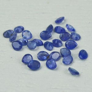 Blue Tanzanite Gemstone Pear Shape 4x6mm Loose Tanzanite - Etsy