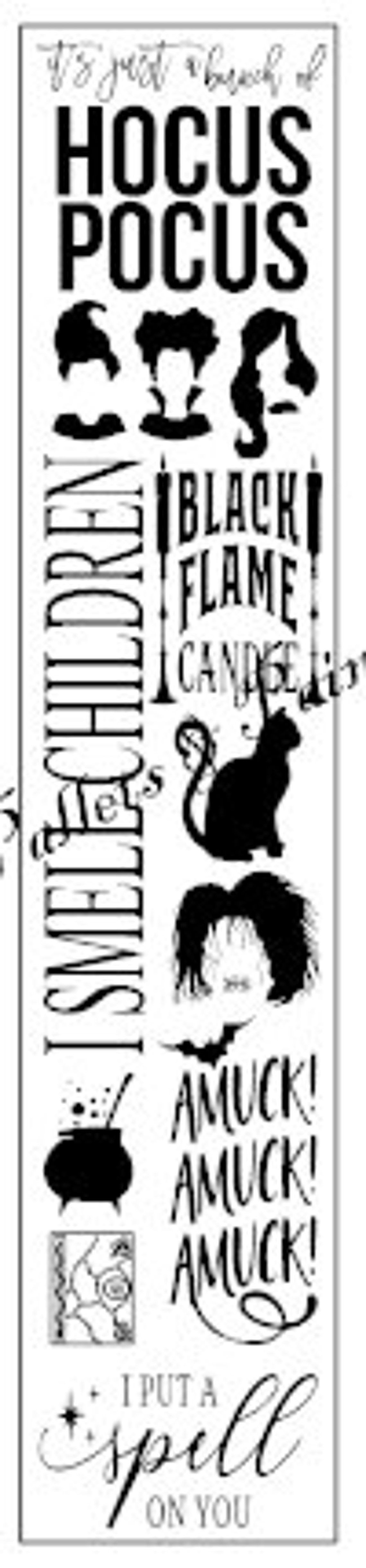 Sanderson Sisters Hocus Pocus Halloween Porch Sign - Etsy