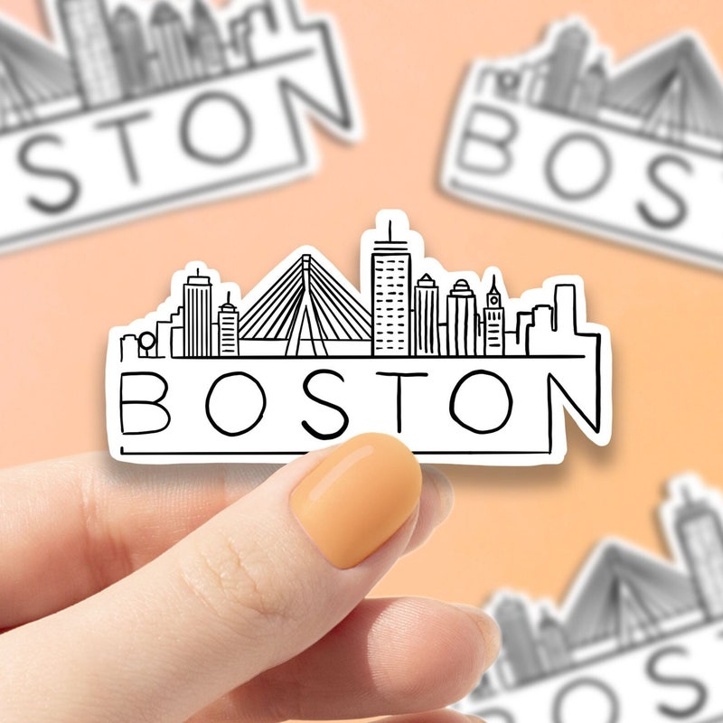 Boston Skyline - Etsy