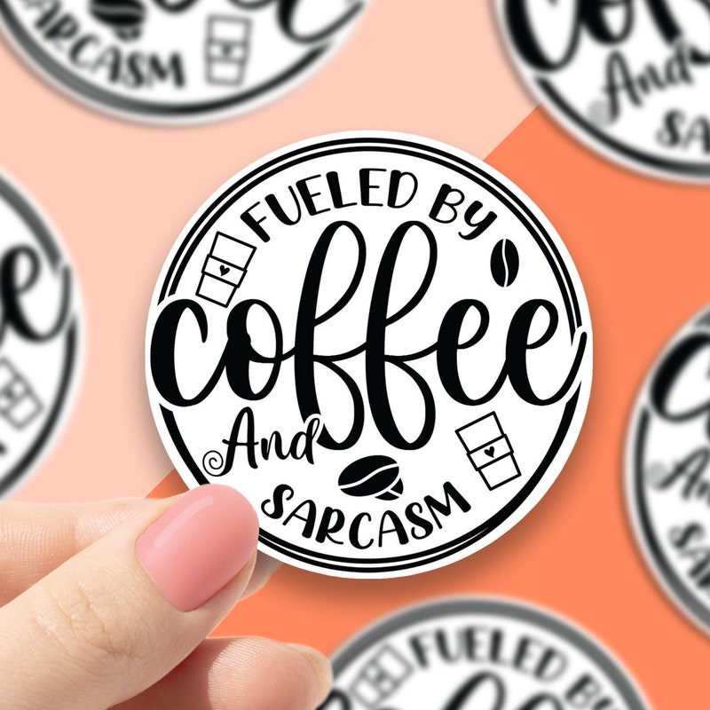 Coffee Vinyl Stickers - Etsy