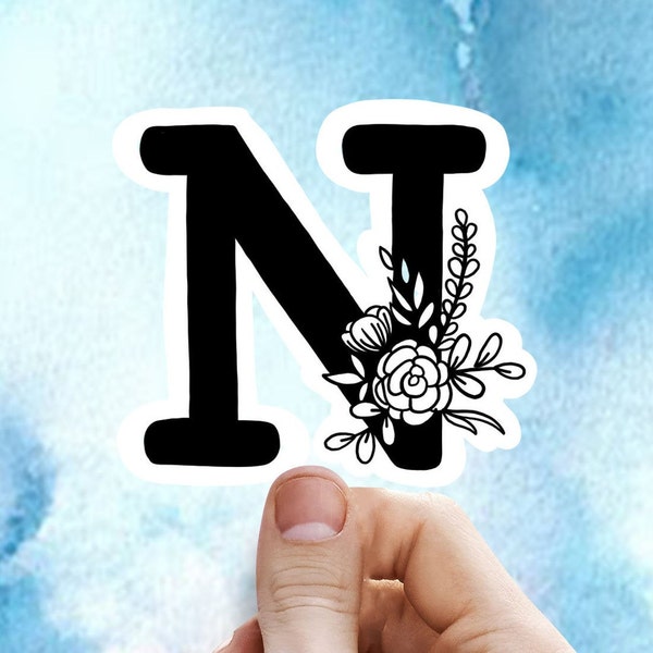 Monogram Letter N - Etsy
