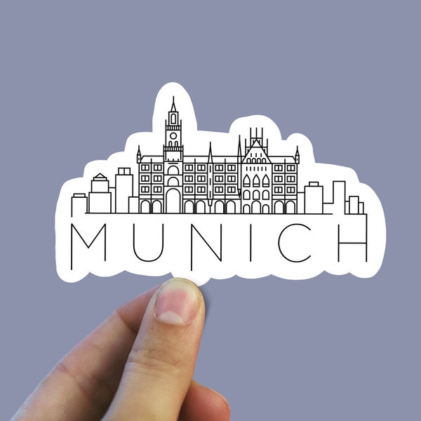Munich Skyline - Etsy