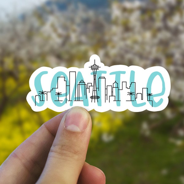 Seattle Skyline - Etsy