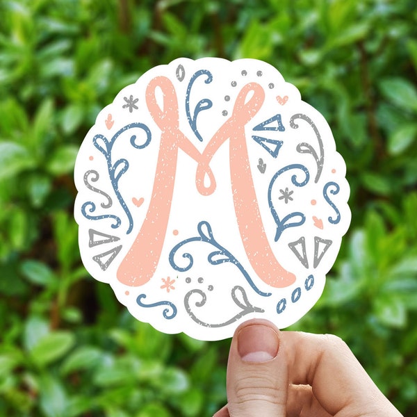 Swirl Monogram - Etsy