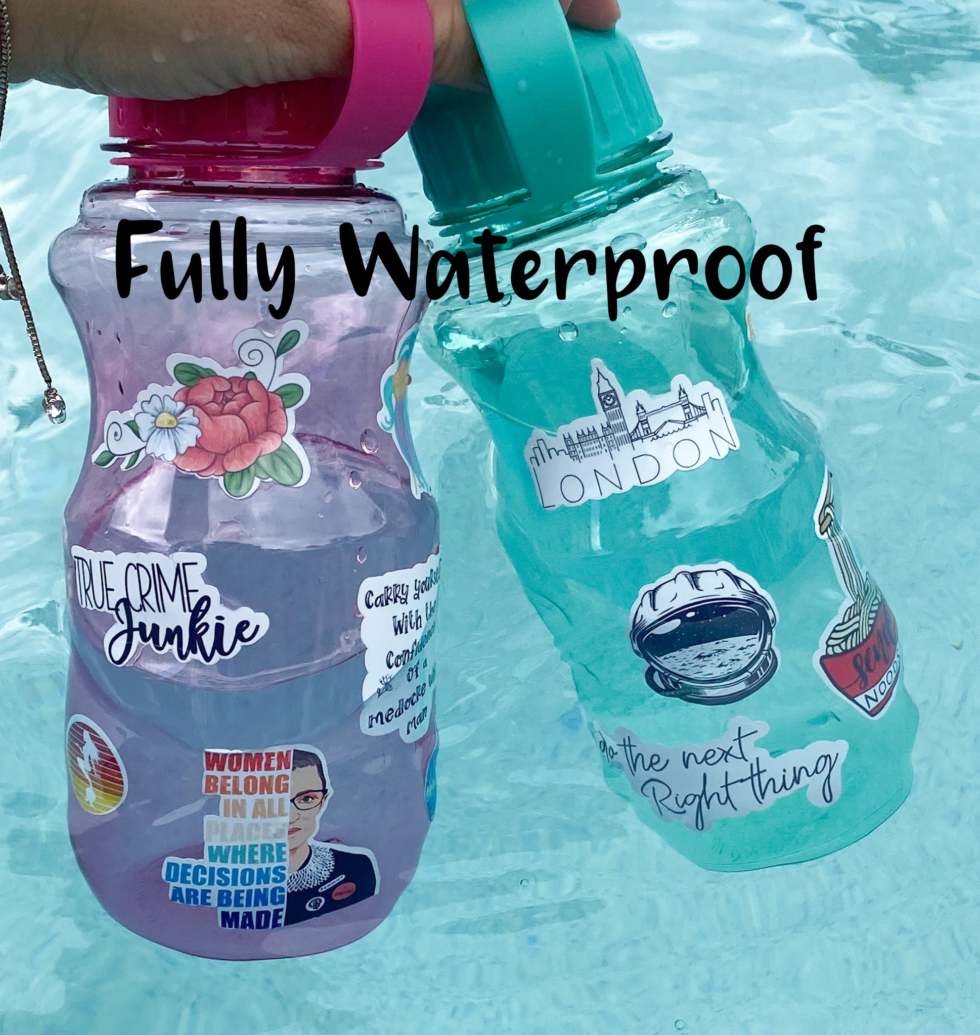 Moon Dust in a Jar Vinyl Sticker Aesthetic Stickers Space - Etsy