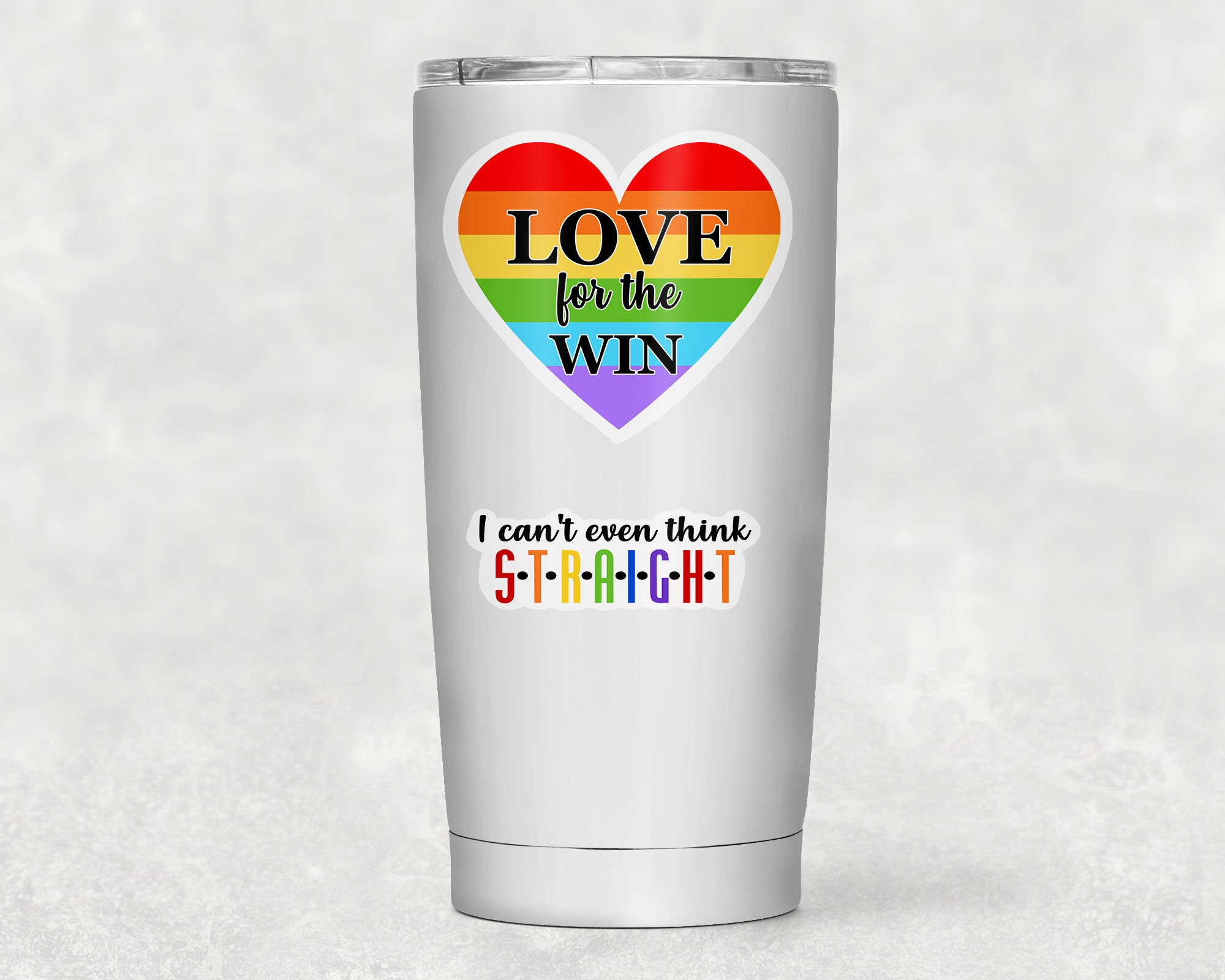 I Cant Even Think Straight Vinyl Sticker Lgbt Best Friend - Etsy