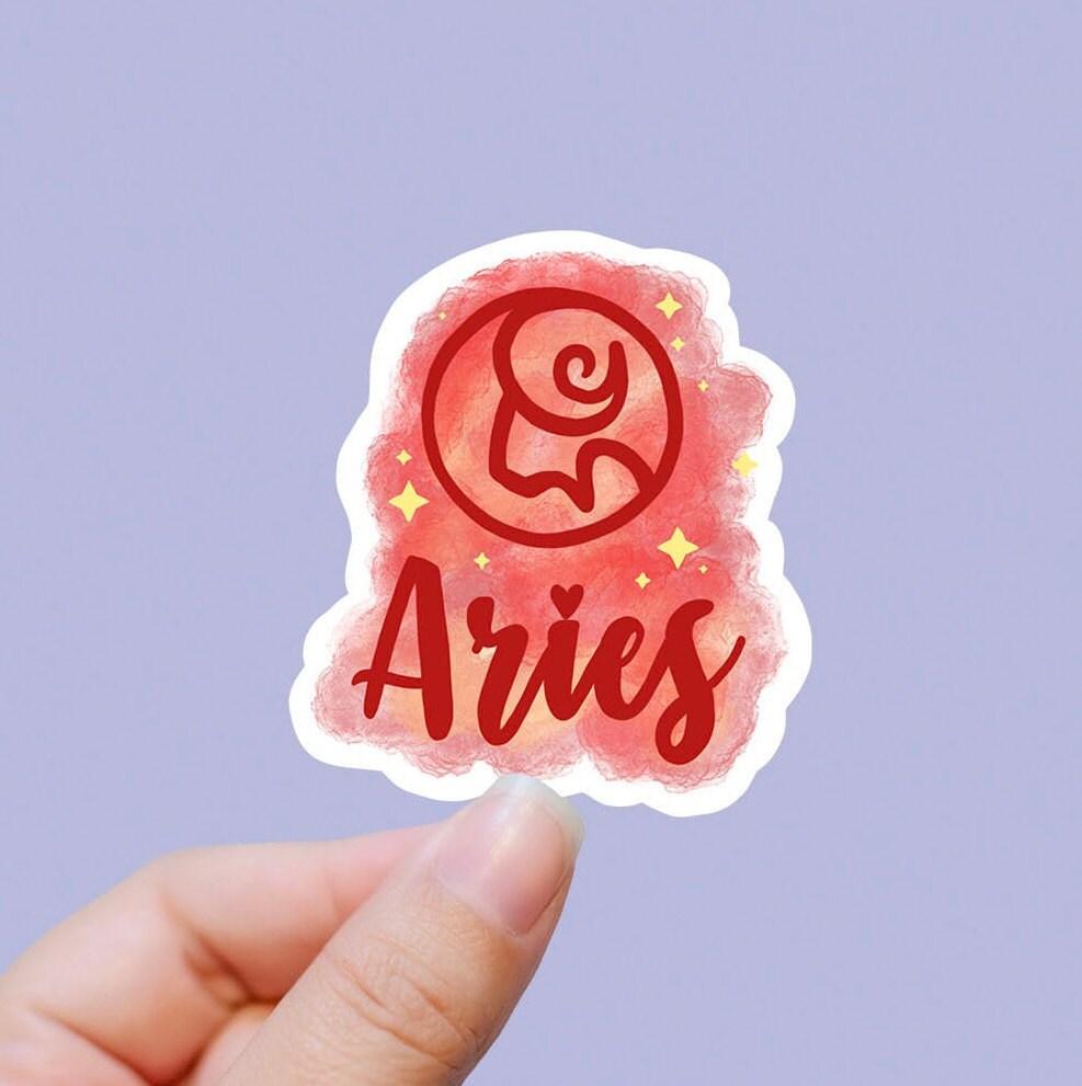 Paper & Party Supplies Stickers, Labels & Tags aries sticker lot aries stickers aries laptop ...