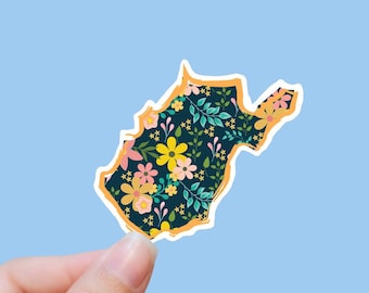 West Virginia WV State Outline Vinyl Decal Sticker - Etsy