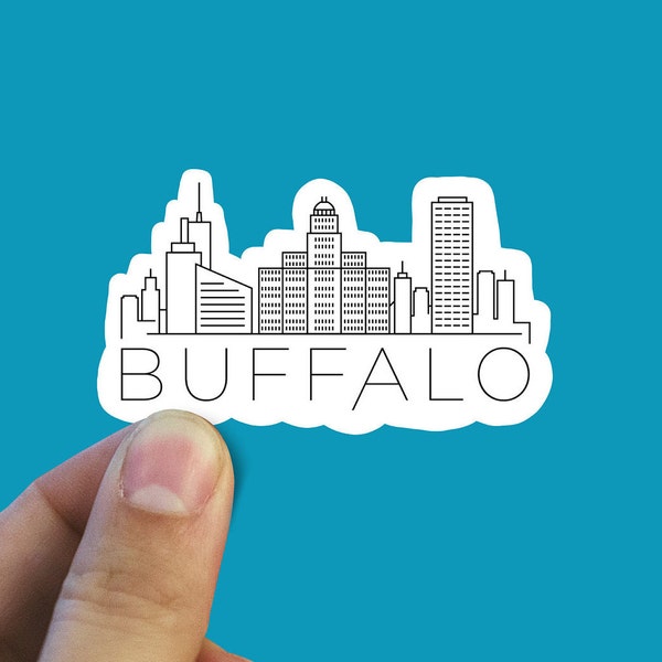 Buffalo Skyline Svg - Etsy