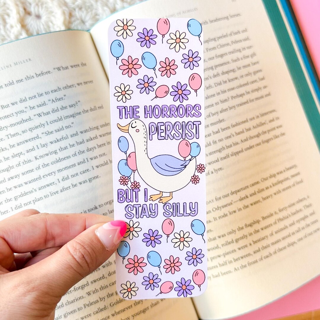 But I Stay Silly Bookmark, Funny Bookmark, Gift for Readers - Etsy
