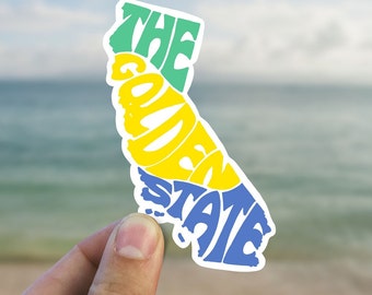 California State Decal - Etsy