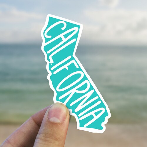 California Sticker. California Decal. California Vinyl - Etsy