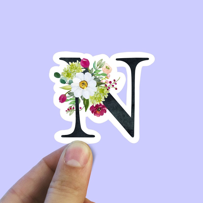 Monogram Letter N - Etsy