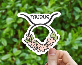 Taurus Sticker | Etsy