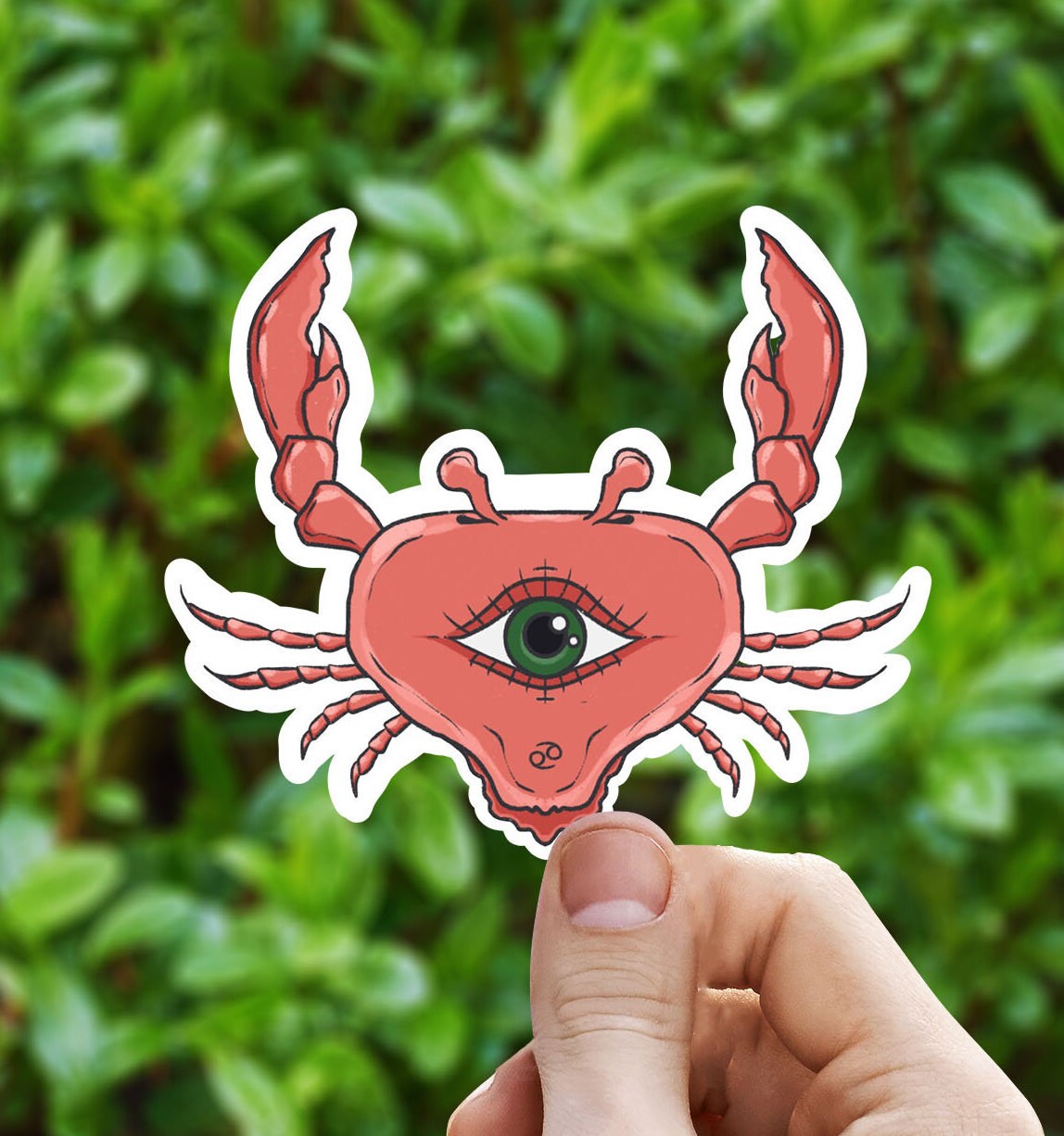 Celestial Cancer Sticker Cancer Zodiac Sticker Astrology | Etsy