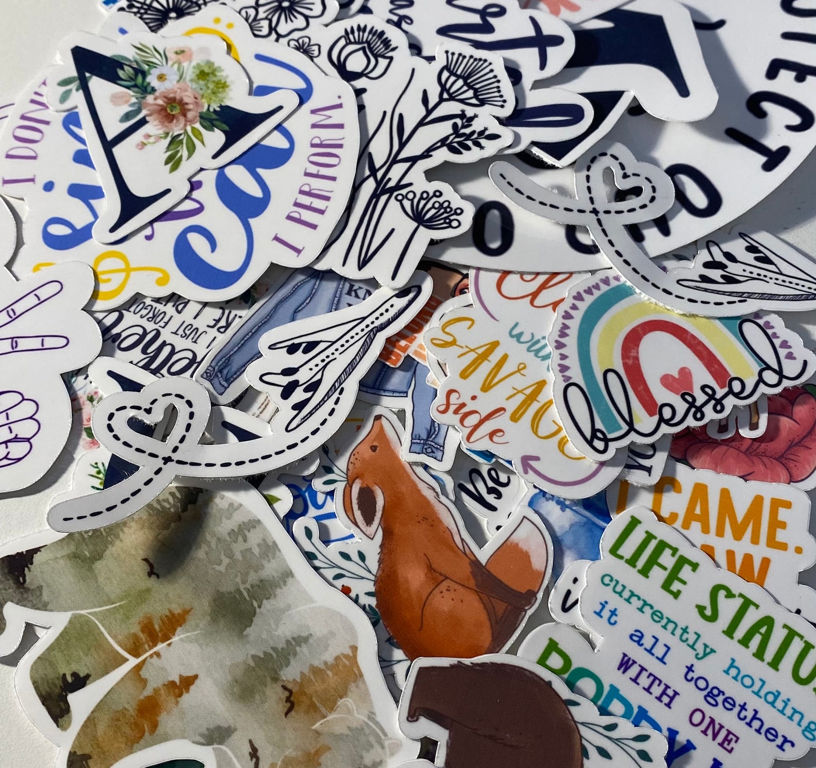 Any 3 Sticker Pack Sticker Pack Choose Any 3 Stickers | Etsy