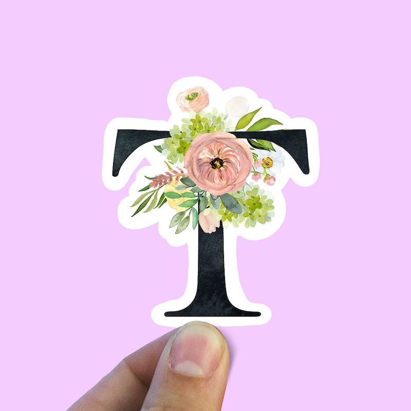 Monogram Letter T - Etsy