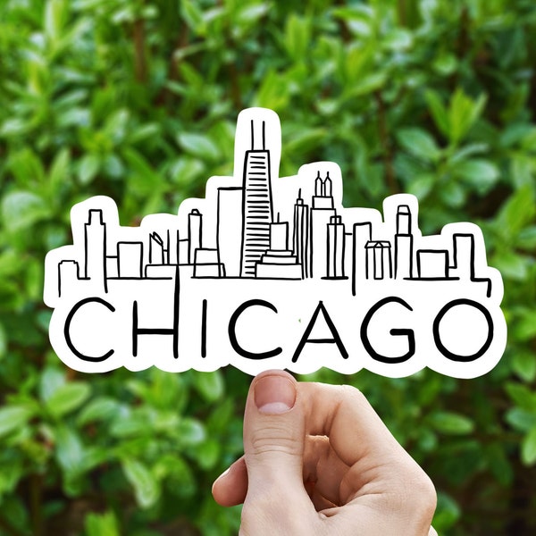 Chicago Skyline - Etsy