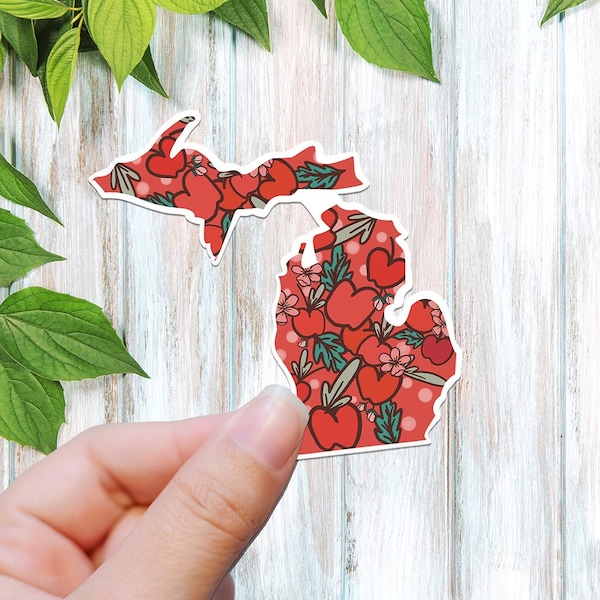 Michigan Decal - Etsy