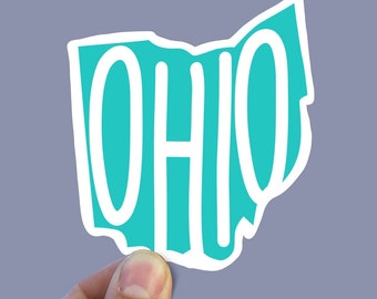 Personalized Ohio License Plate Decals Stickers Version 1 - Etsy