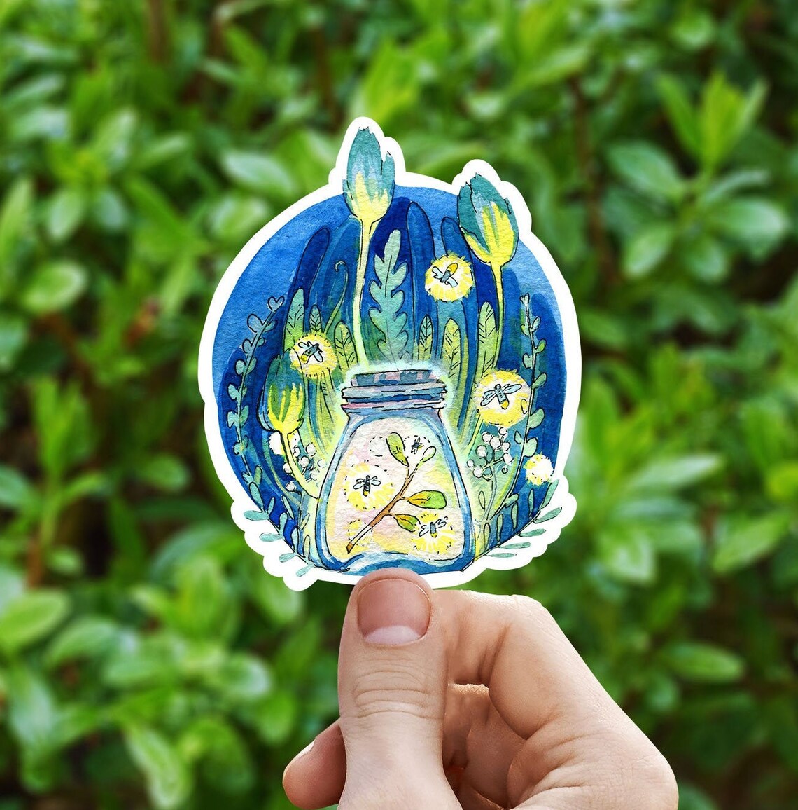 Fireflies Vinyl Sticker Small Gift Laptop Sticker - Etsy Australia