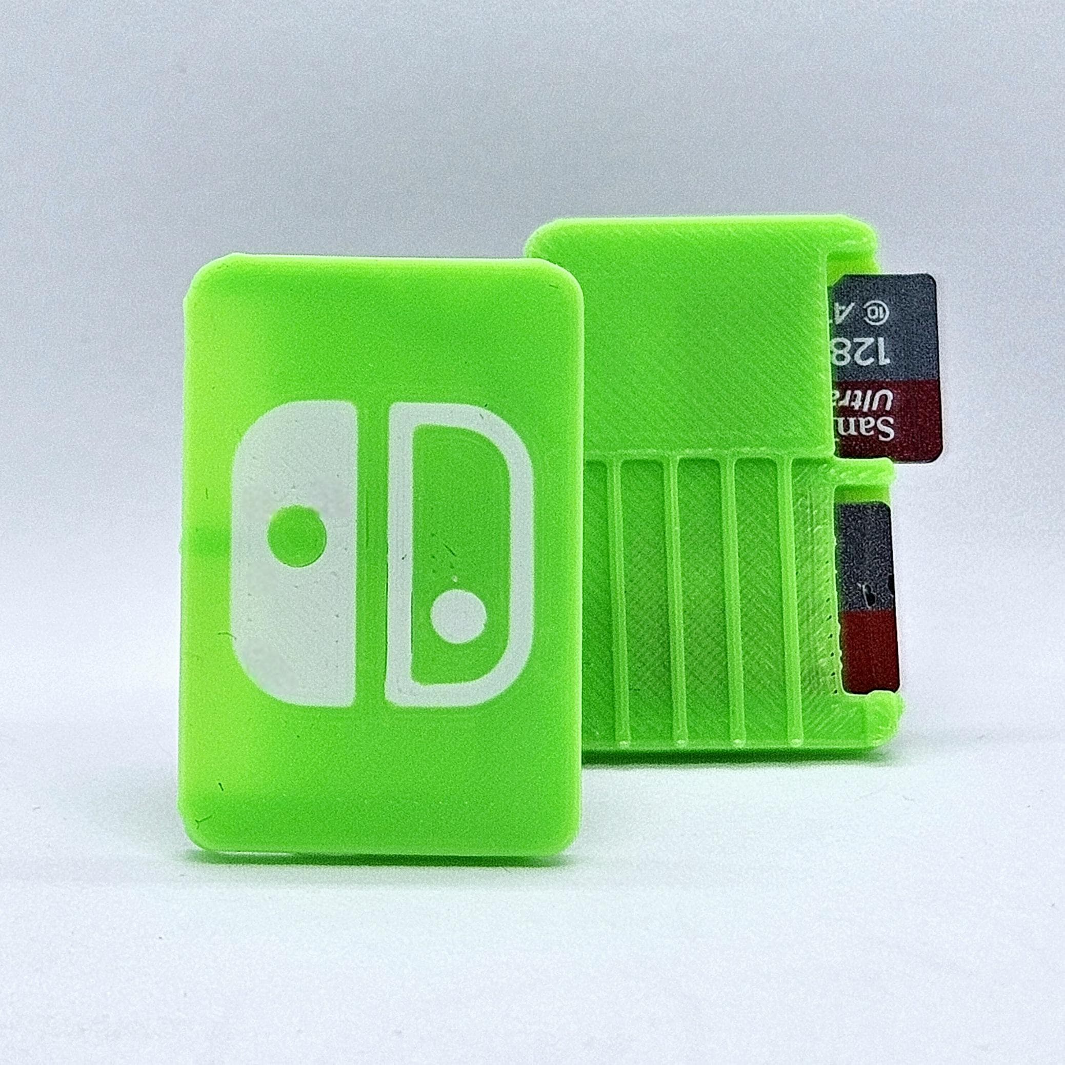 Nintendo Switch Game Cart Micro SD Card Holder - Etsy