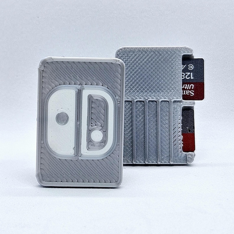 Nintendo Switch Game Cart Micro SD Card Holder - Etsy