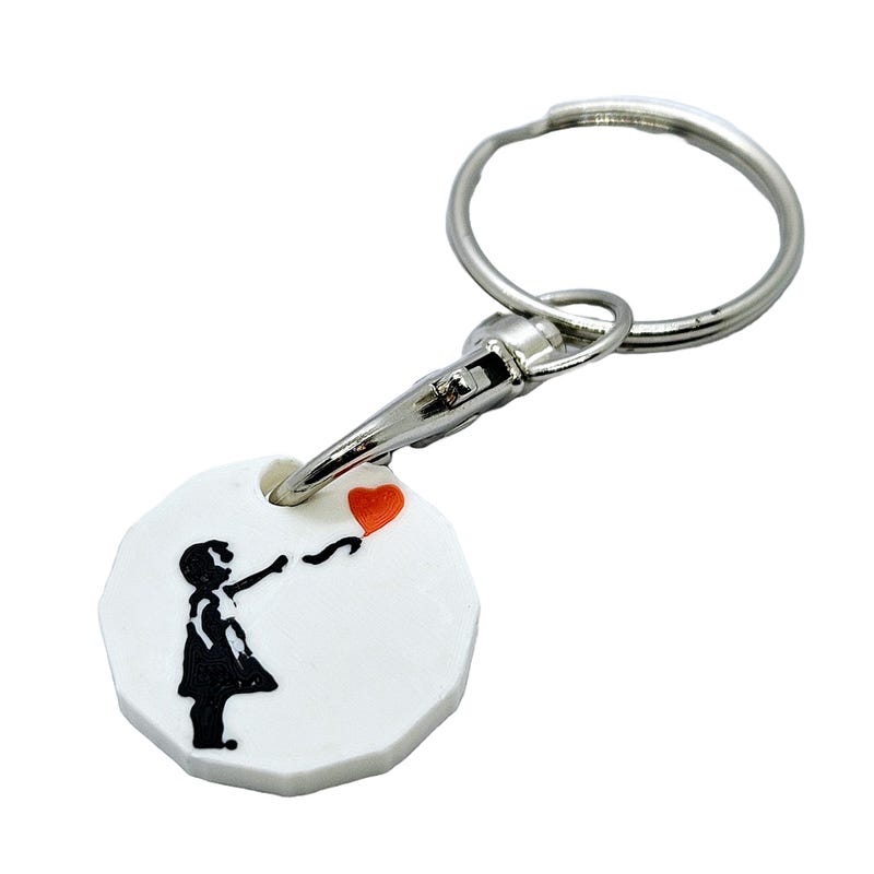 Key Chain Trolley Coin - Etsy UK