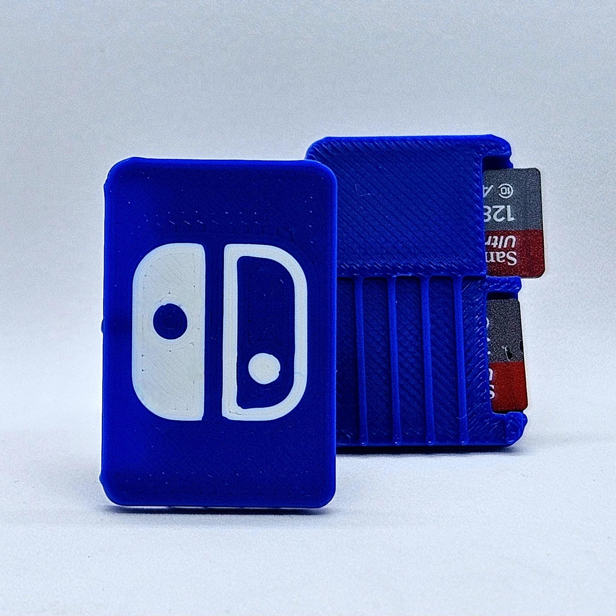 Nintendo Switch Game Cart Micro SD Card Holder - Etsy