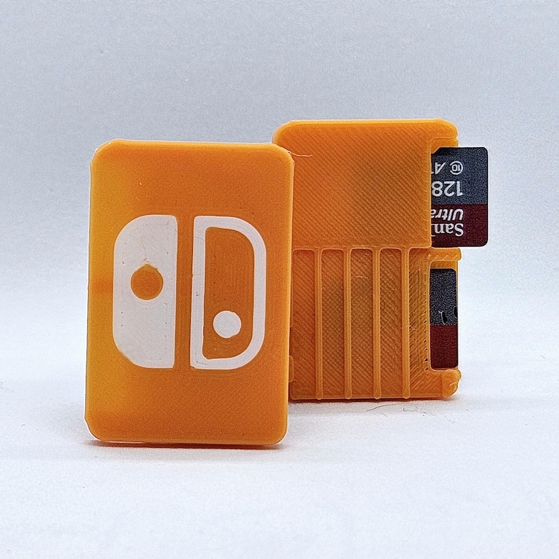 Nintendo Switch Game Cart Micro SD Card Holder - Etsy UK