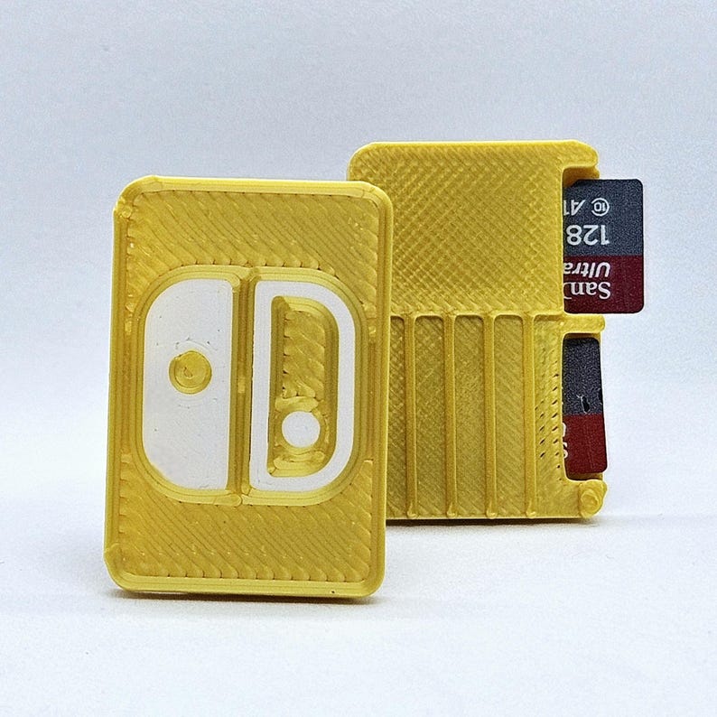 Nintendo Switch Game Cart Micro SD Card Holder - Etsy