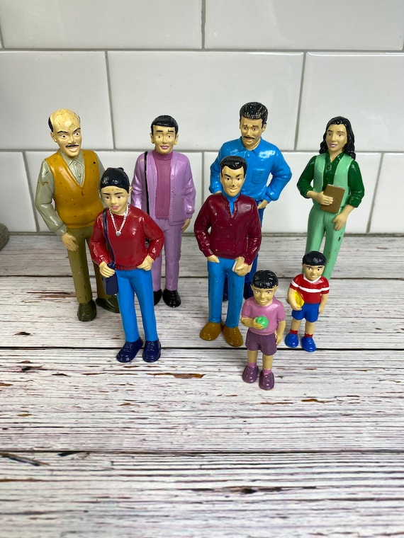 Vintage C-P Figure Pvc Woman Man Girl Boy Child Daughter - Etsy