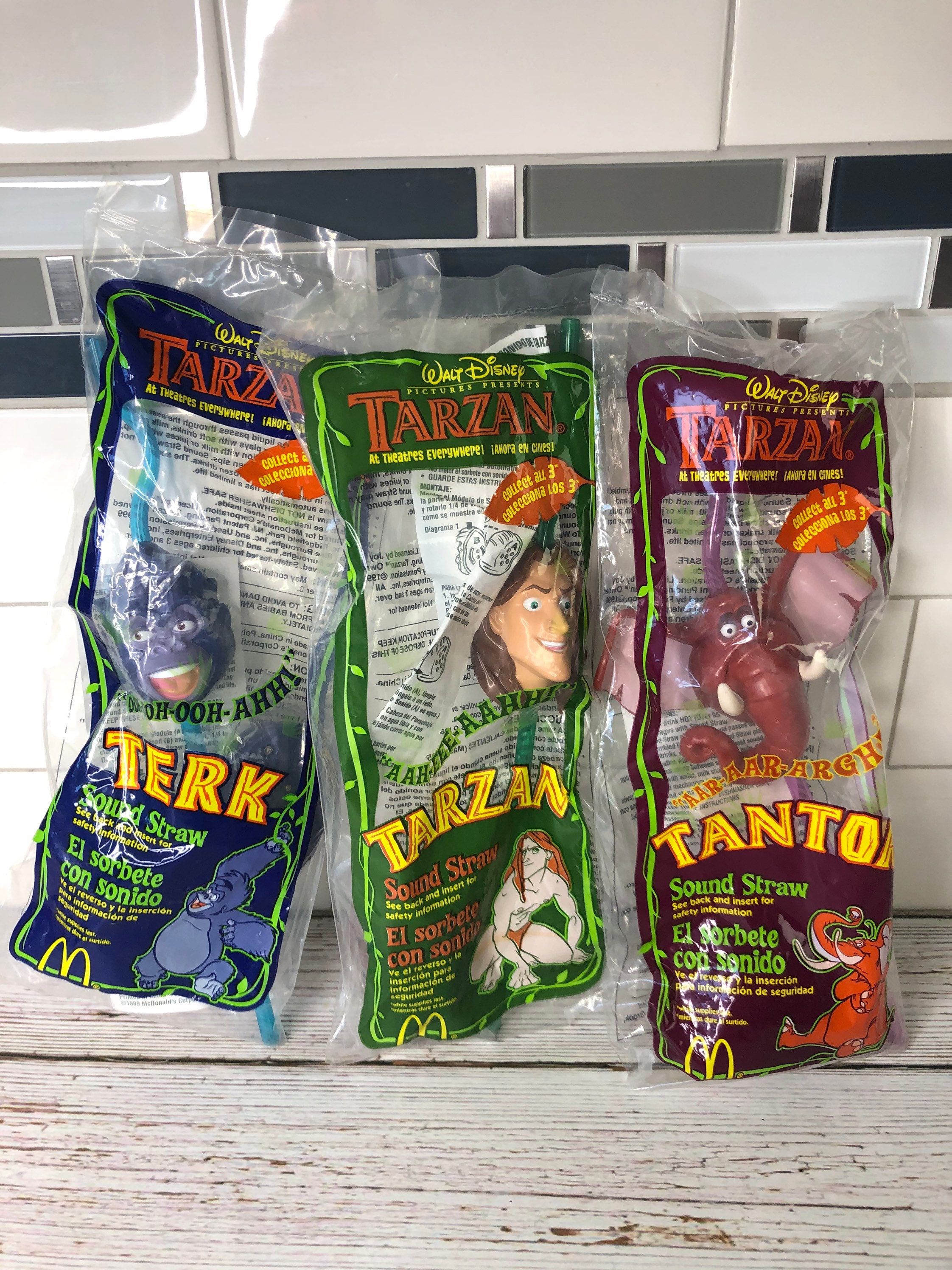 Mcdonald Tarzan Straws