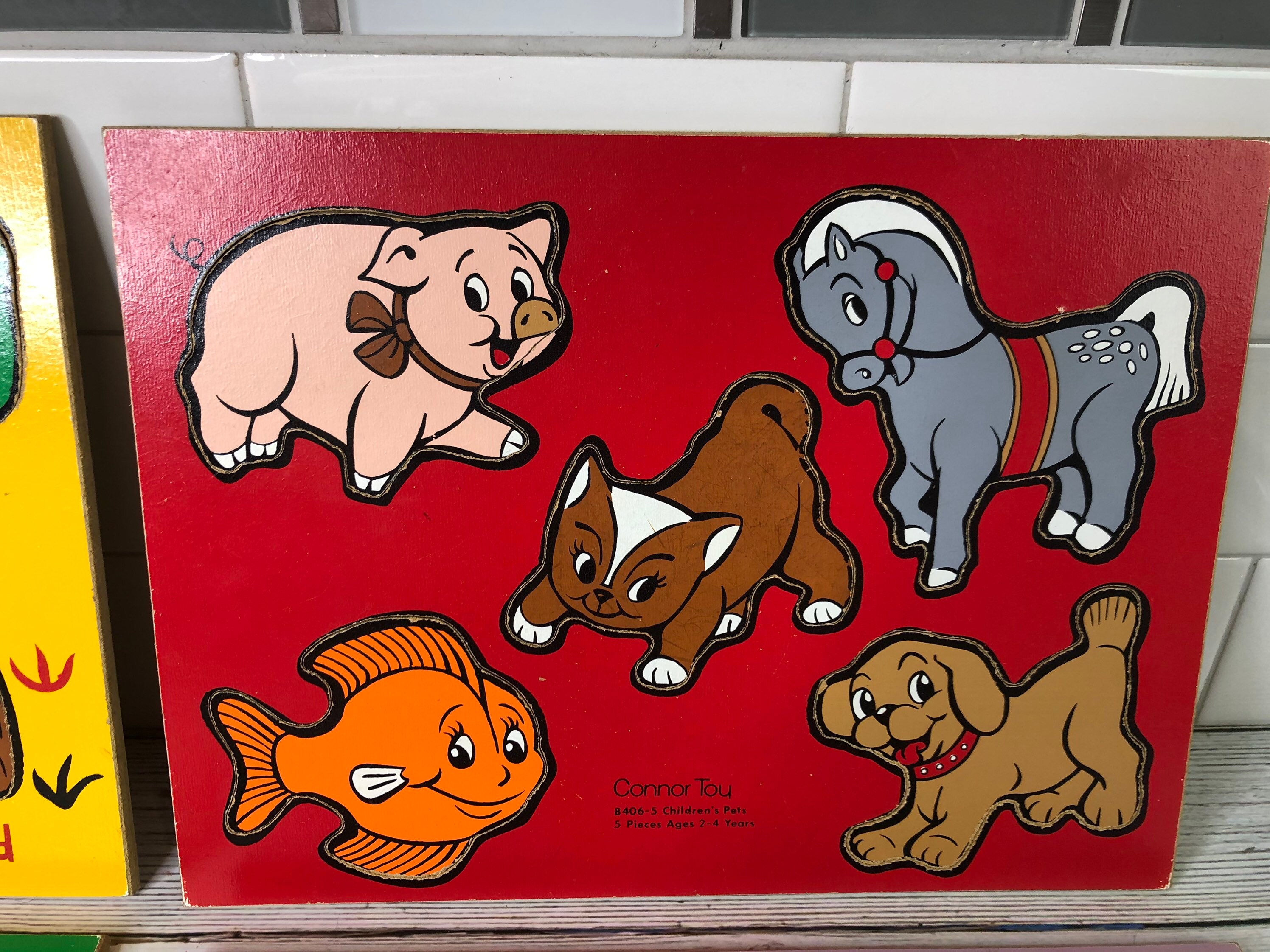 Choose 1 Connor Toy puzzle ~ tractor ~ little boy blue ~ red riding ...