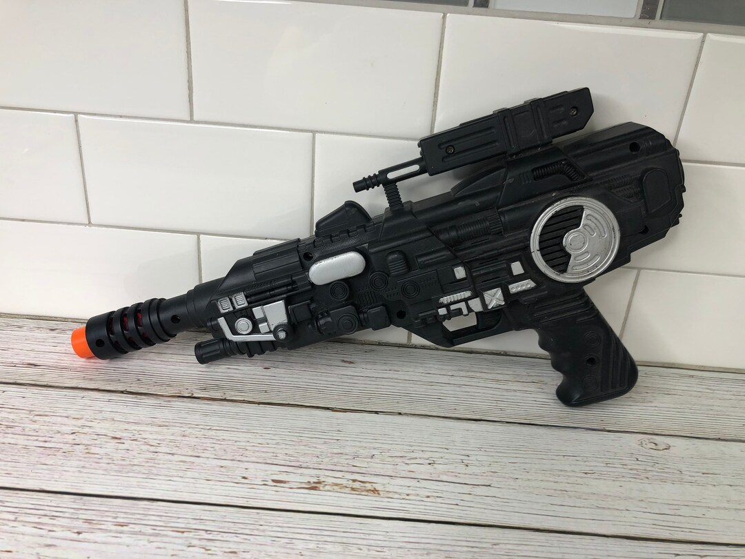 Vintage Toy Gun ~ Space Gun ~ Cosplay Prep ~ Black Silver Toy Gun - Etsy